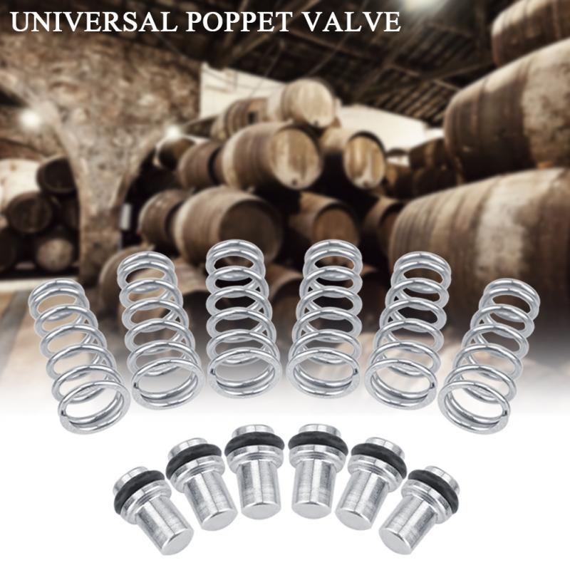 Buy 6Pcs Replacements Universal Poppet Valve Spring Beer Parts Fits ...