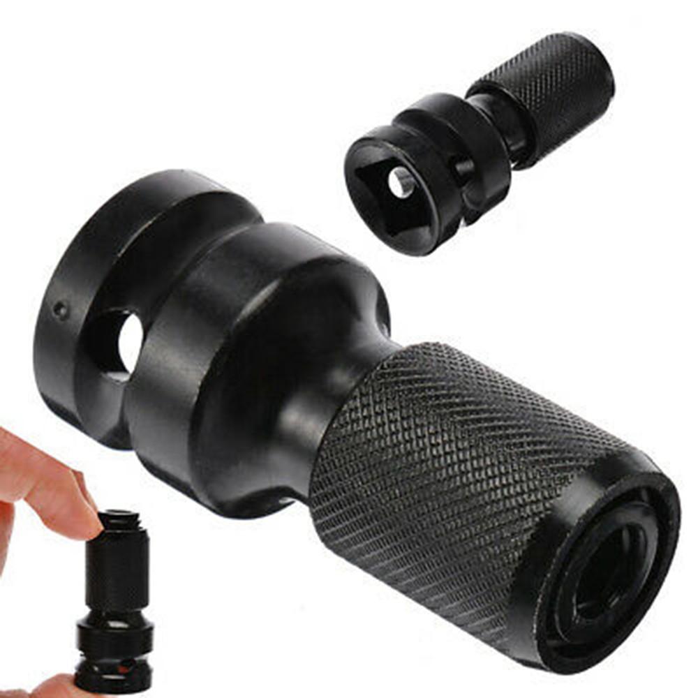 Buy 1 Pc Socket Adapter Hex Shank 1/2inch Drive To 1/4in Impact ...