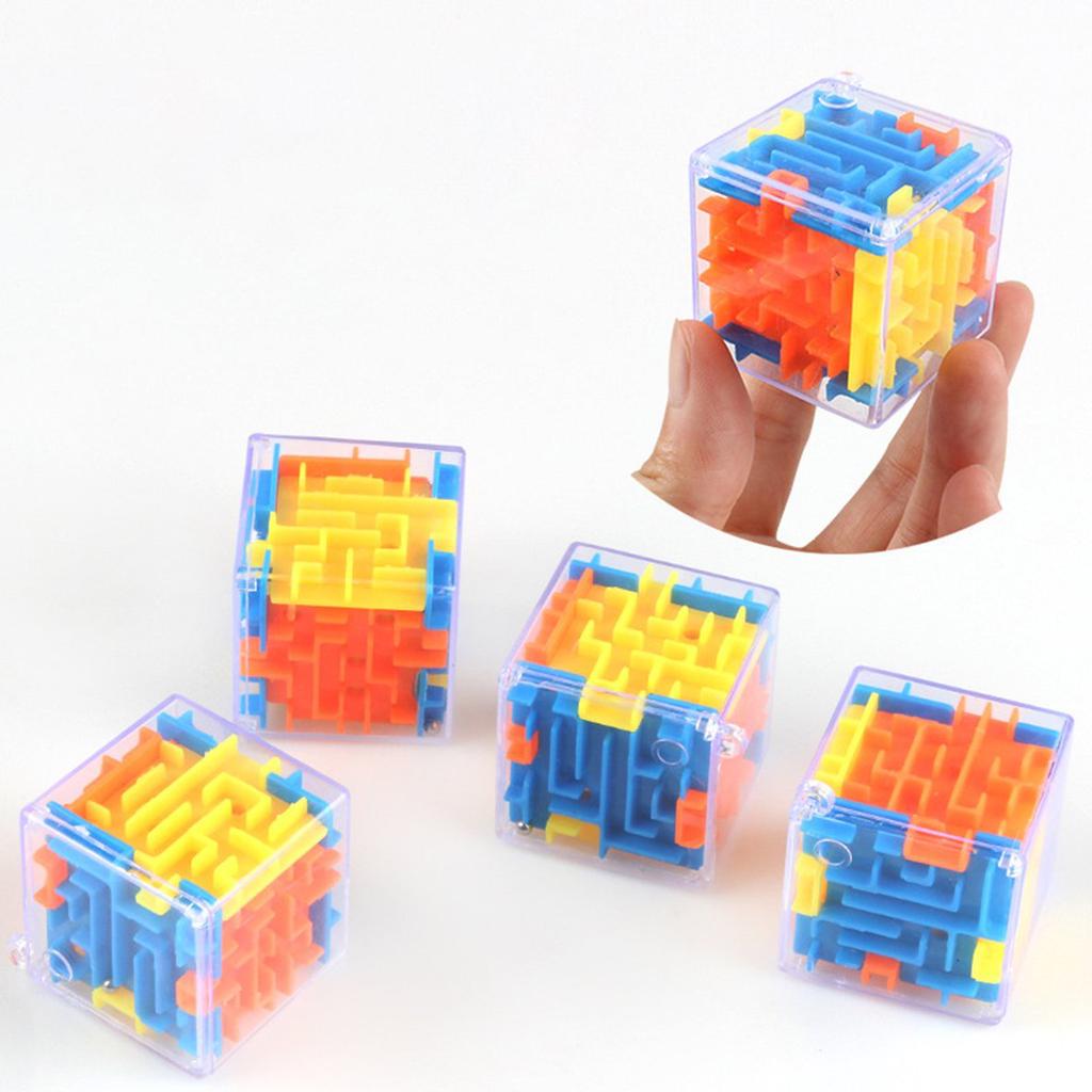 Buy YUN 6 Sides Three-dimensional Magic Maze 3D Baby Intelligence Toy ...