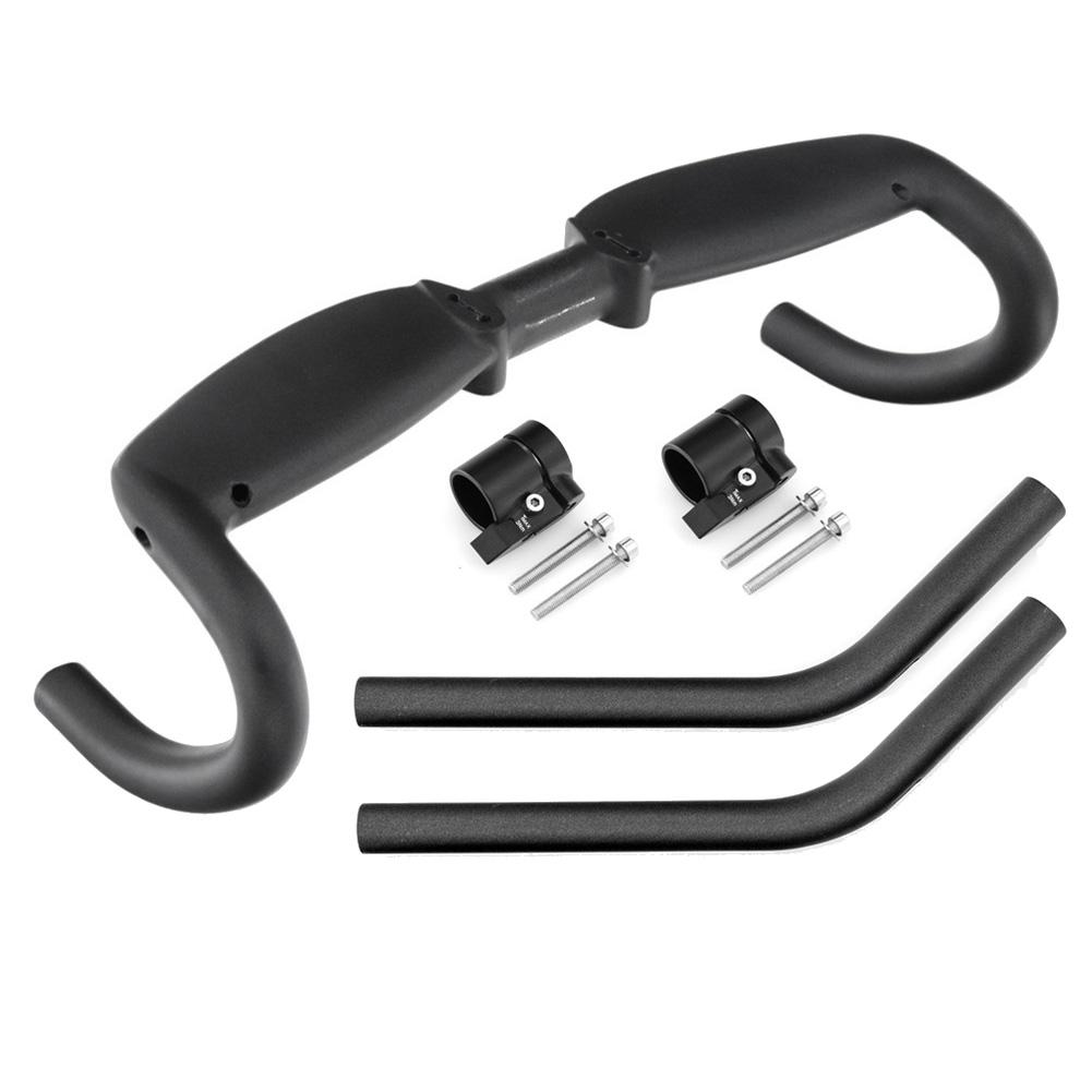 TT Bar Triathlon Bar 31.8mm Time Trial Handles Carbon Matte Handlebar ...