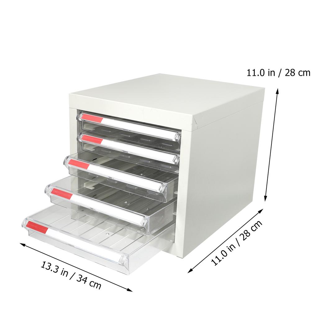 Buy 1pc 5 Tier Document Rack File Holder Letter Folder Tray for Company ...