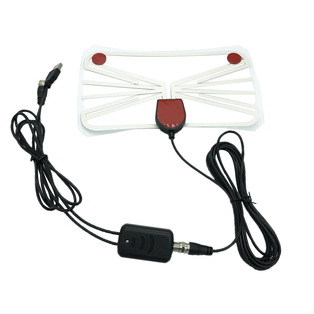 Buy TY24D Indoor Digital HDTV Antenna 80Mile Long Range Amplifier ...