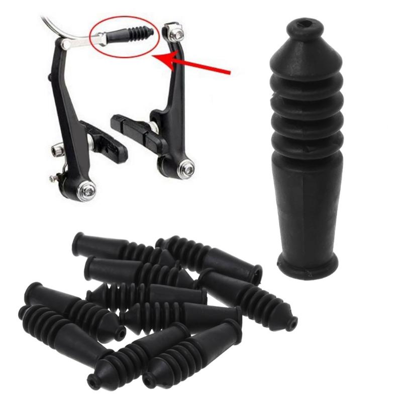 Cheap 10pcs Bicycle Brake Cable Tail Cap End Protector Cover Cycling ...