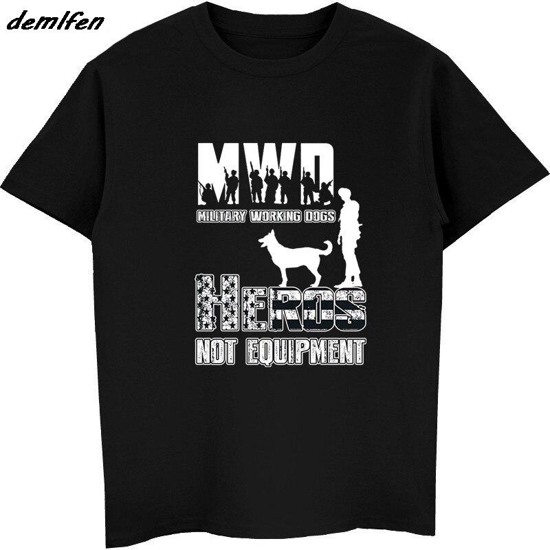 Buy Fashion Short Sleeve T-Shirt Police K9 Shirt Military Working Dog ...
