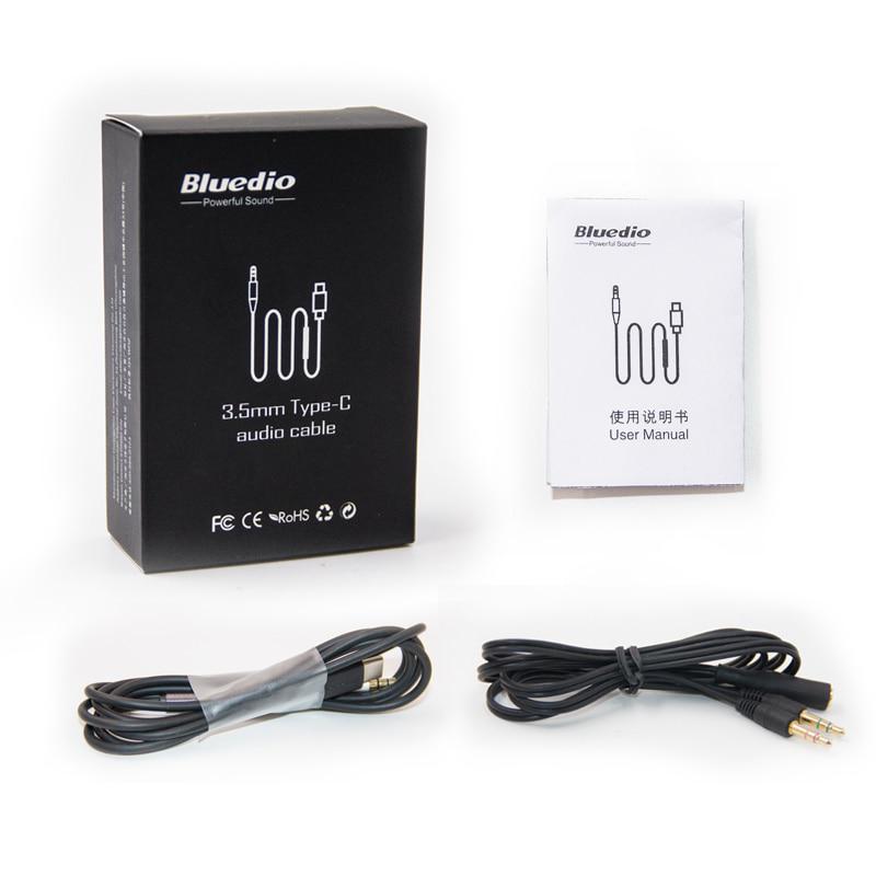Buy Bluedio Audio Cable Type-C To 3.5mm for Bluedio T6S T5 V2 TM TMS ...