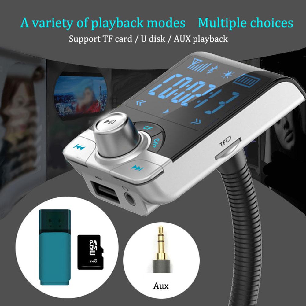 Buy BT68 Car BT Handsfree FM Transmitter AUX 3.5MM Audio MP3 Music ...