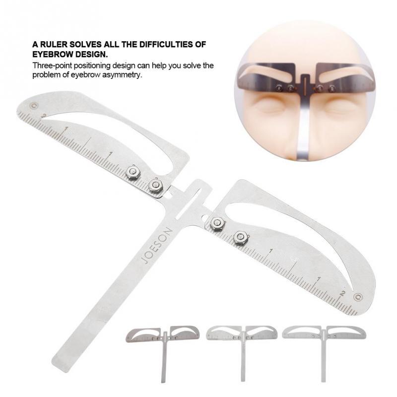 Buy Adjustable Permanent Eyebrow Ruler Eyebrow Measure Balance ...