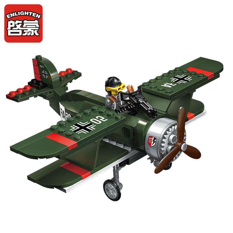 Enlighten Building Block Military Battle Land Force Fighter Battleplane ...