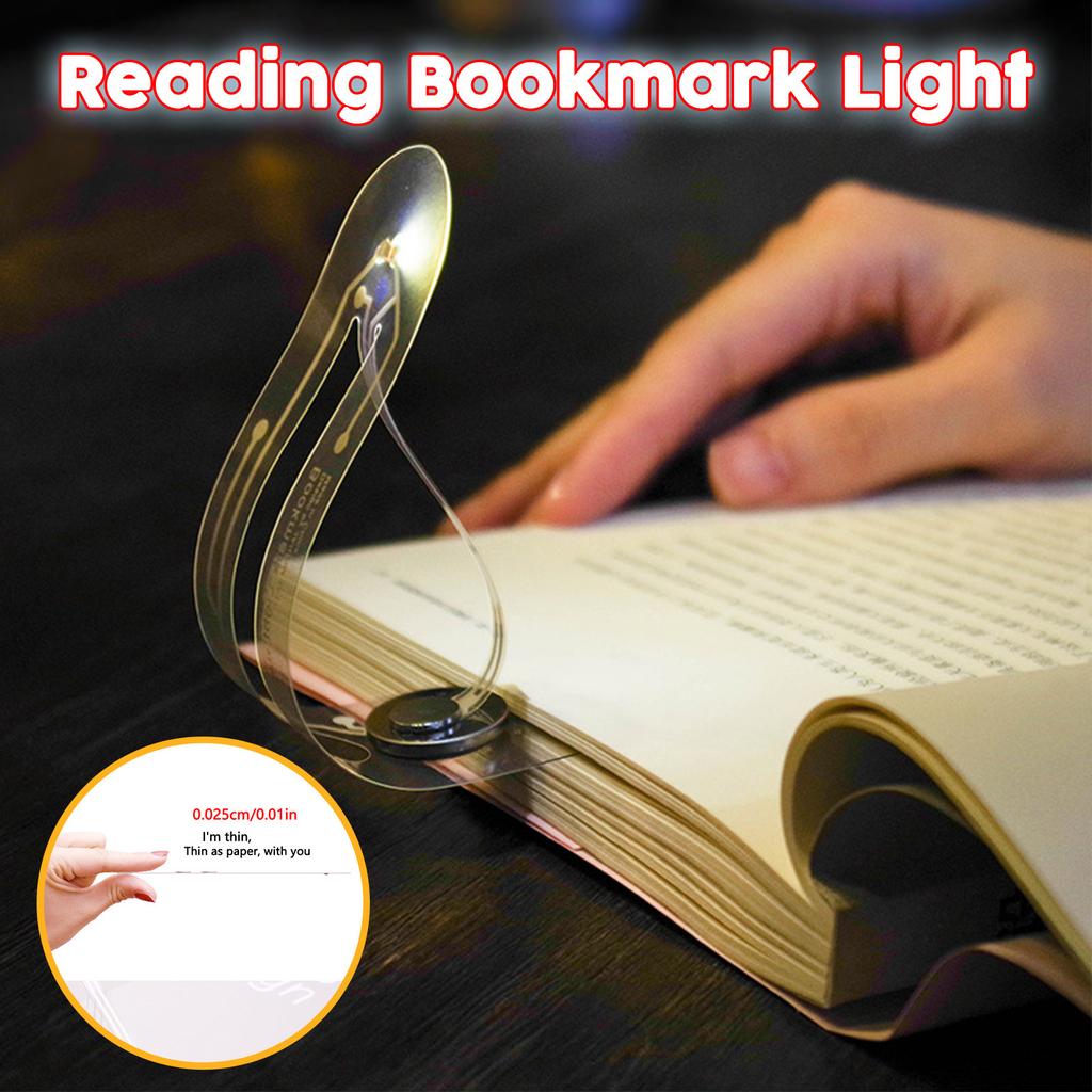 Buy Portable LED Bookmark Light 0.25mm Ultra Thin Card Reading Bookmark ...