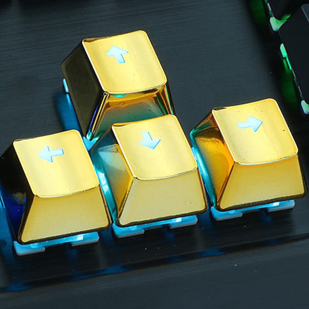 Cheap Keyboard Electroplating Individuality Metallic Texture | Joom