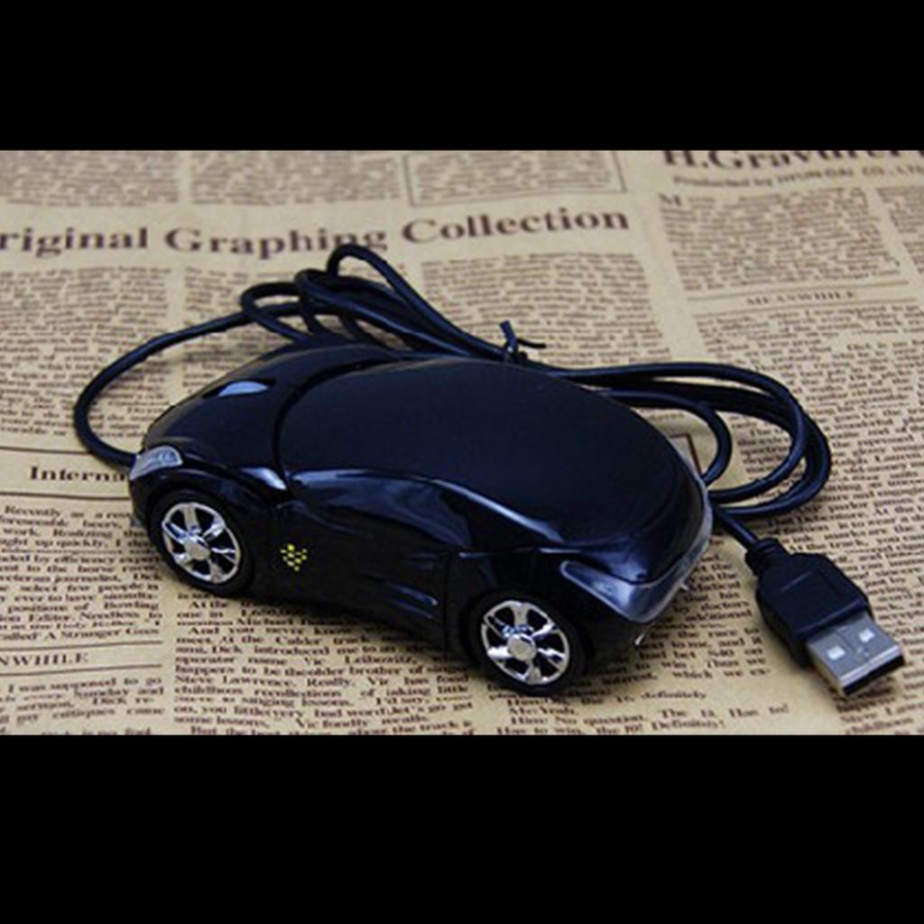 1600DPI Mini Car Shape Wired Mouse Computer Mice Fashion Super Game ...