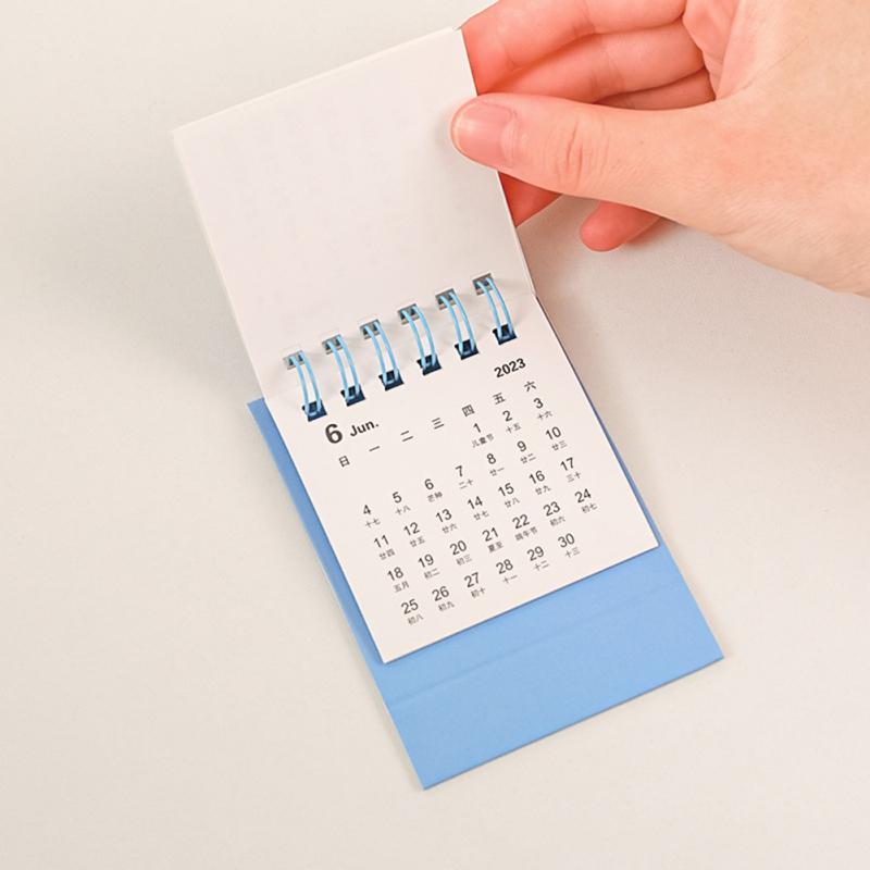 Buy 2023 Cartoon Desk Calendar Desktop Decoration Ornaments Punching ...