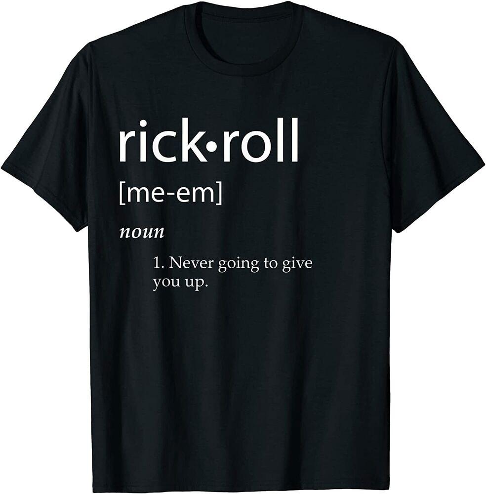 Rick Roll Definition T-Shirt uygun fiyatlı satın alın - fiyat, ücretsiz ...