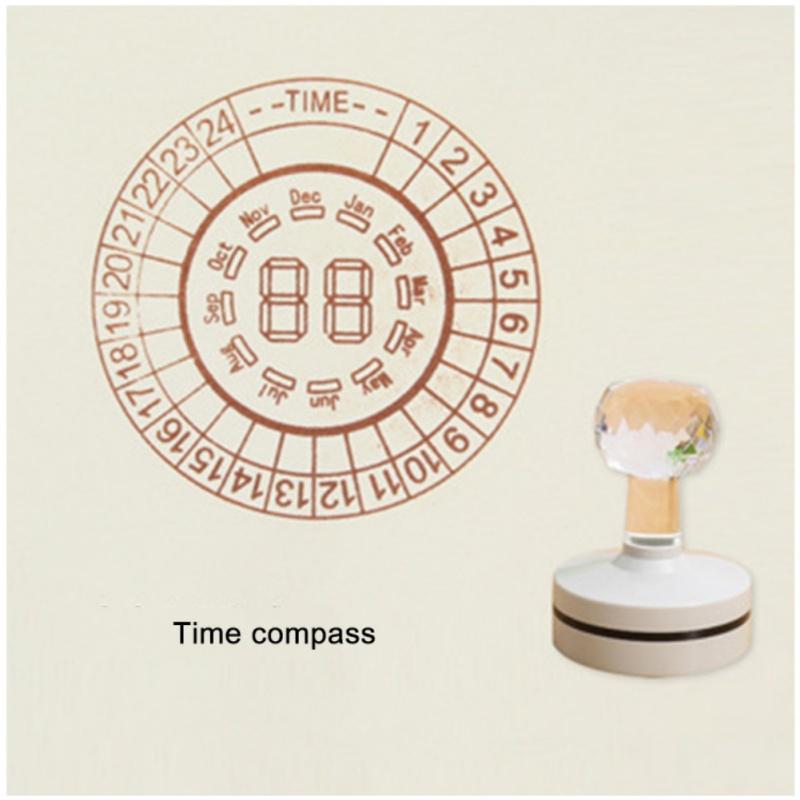Plastic Photosensitive Stamps Calendar & Planner Stamp for Notebook ...