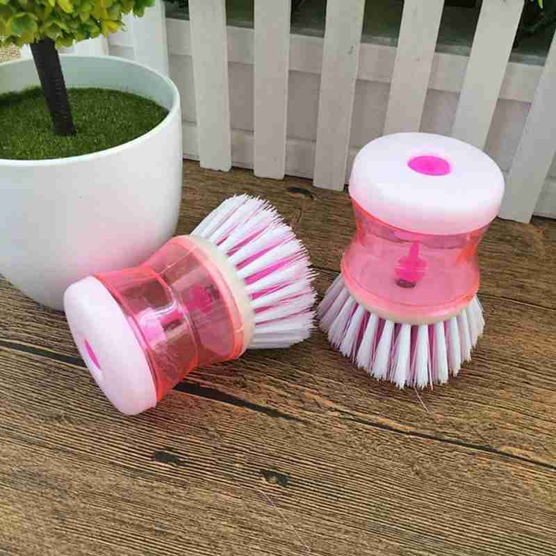 1pcs Kitchen Wash Tool Pot Dish Brush Clean with Washing Dispenser ...