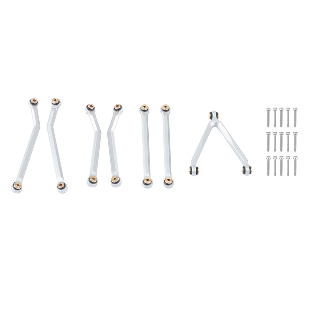 Buy CNC Metal High Clearance Chassis Links Set for 1/24 RC Crawler Car ...