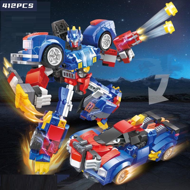 ZG0110 Mini Agent X Small Particle Building Blocks 412pcs Thunder ...