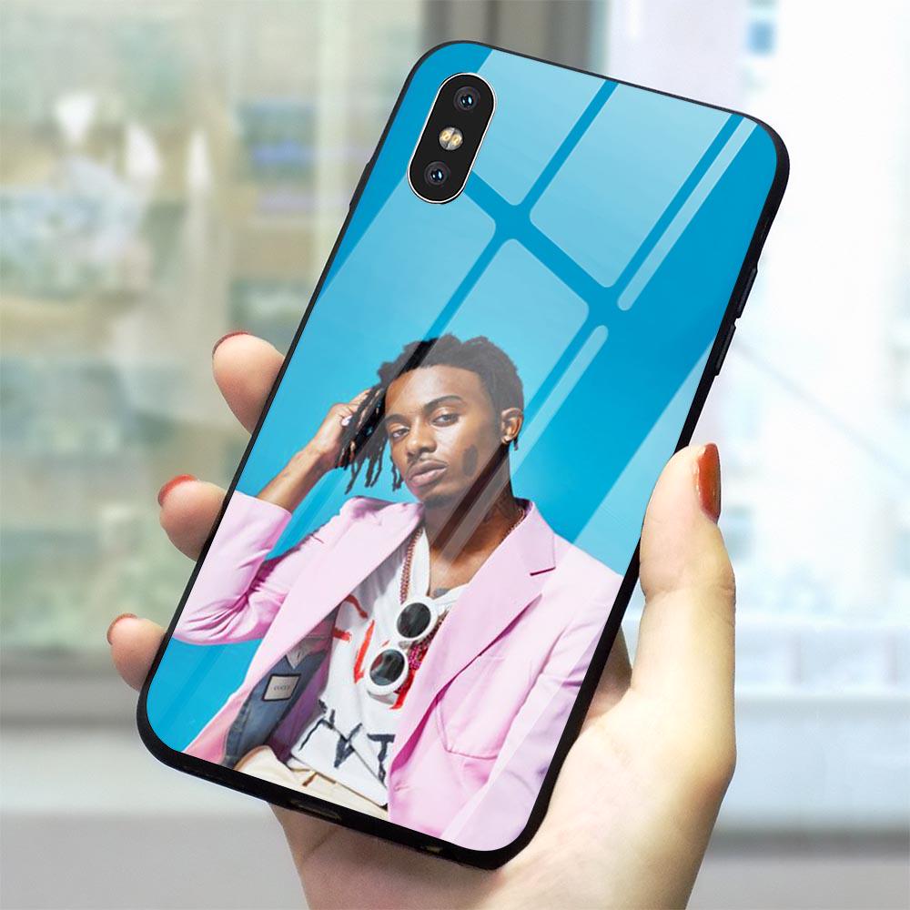 Buy Playboi Carti Tempered Glass Phone Case for Pocophone F1 Cover ...