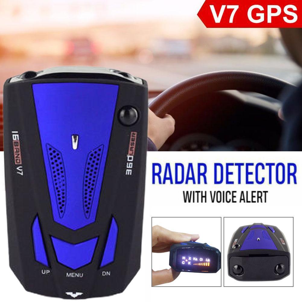 Buy Car Anti-Police Speeding Radar Detector Voice Alert Camers GPS 2022 ...