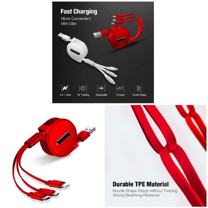 Buy USB 3 USB Type Multiple with Multi C Mini Micro Adapter Port 1 Cord ...