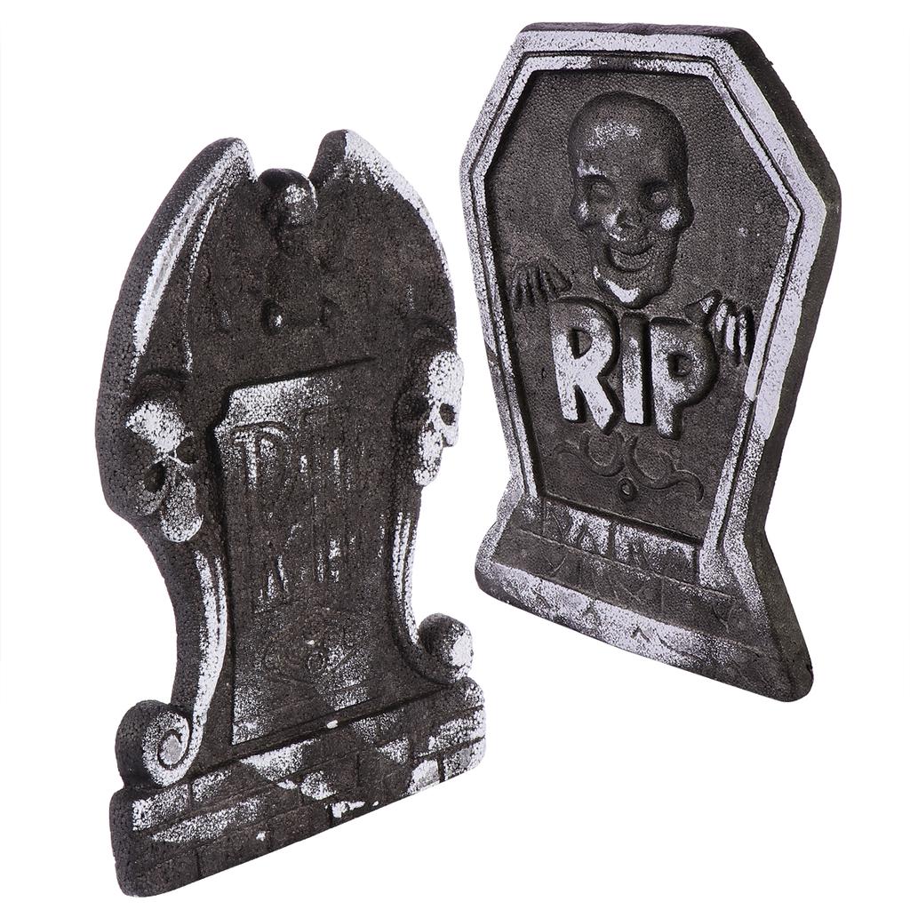 2pcs Fake Tombstone Durable Froth High Quality Fake Tombstone for ...