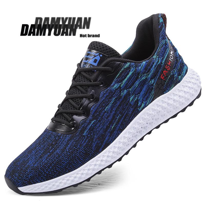 Buy DAMYUAN Male Sneakers Student Popular Shoes Noble Elastic Casual ...