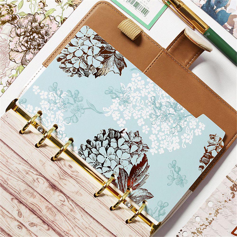 A5 Dividers Bookmak Spiral Dairy Notebook Divider Notebook Binder Index ...