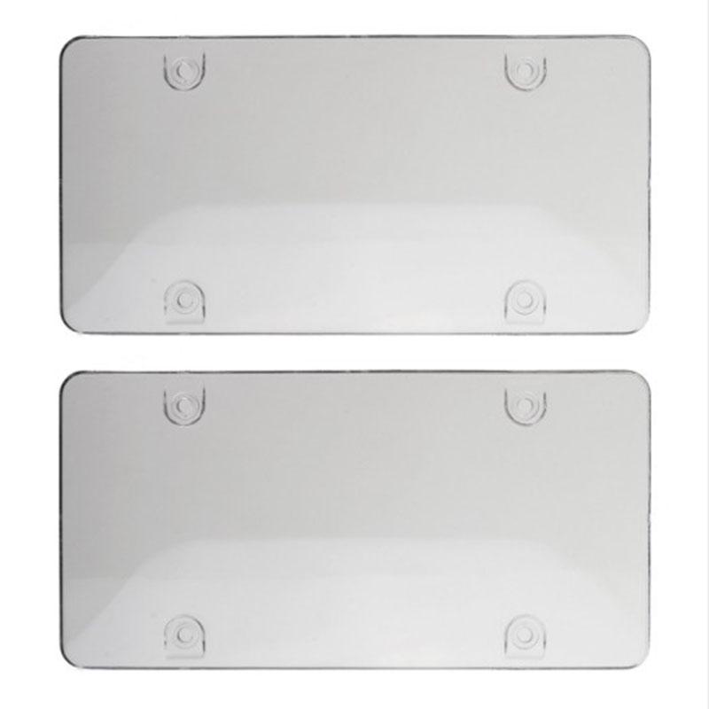 Buy Pair Flat Duty Plate Heavy Protecting Cover Cover Plate 1 License ...