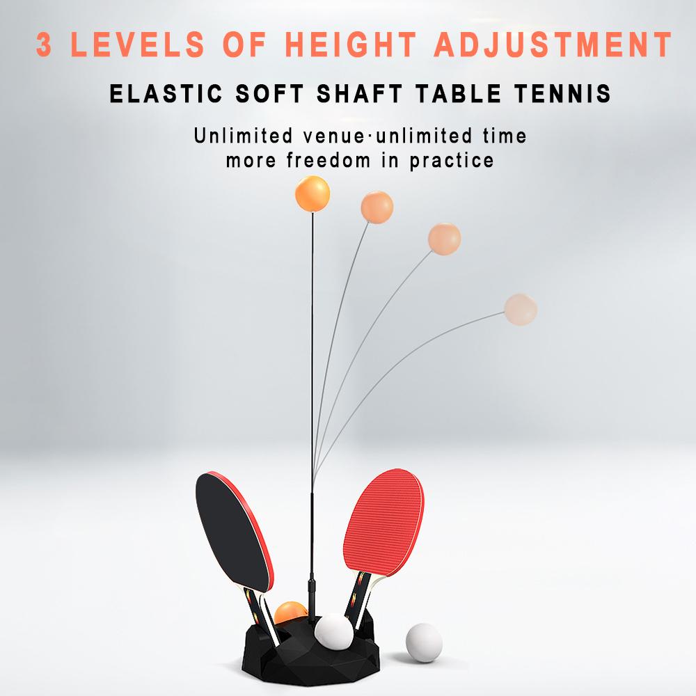 Table Tennis Trainer Tool With Elastic Soft Shaft Sports Set Indoor ...