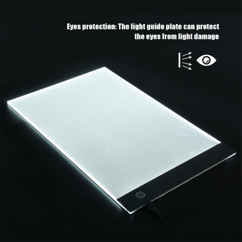 Buy A4/A5 LED Light Stencil Board USB Light Tablet Pad Apply Box ...