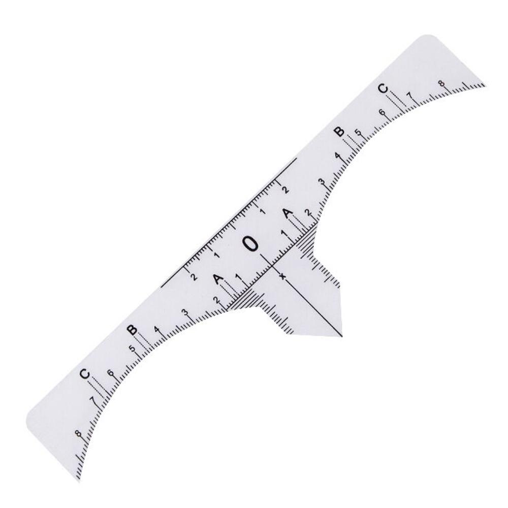 Eyebrow Ruler Sticker Disposable Adhesive Eyebrow Microblading ...