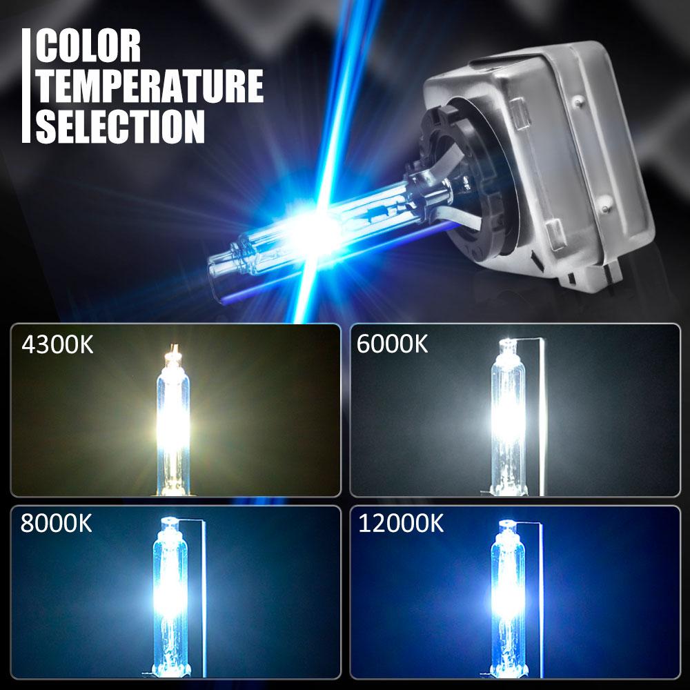 Buy 2Pcs Car HID Lamp D1S D2S D3S D4S 4300K 5000K 6000K 8000K 10000K HID Bulb CBI HOD Xenon ...