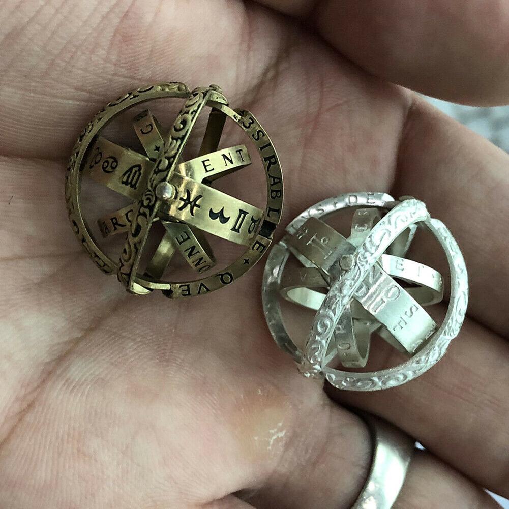 Buy High-quality Astronomical Sphere Ball Ring Cosmic Finger Ring ...