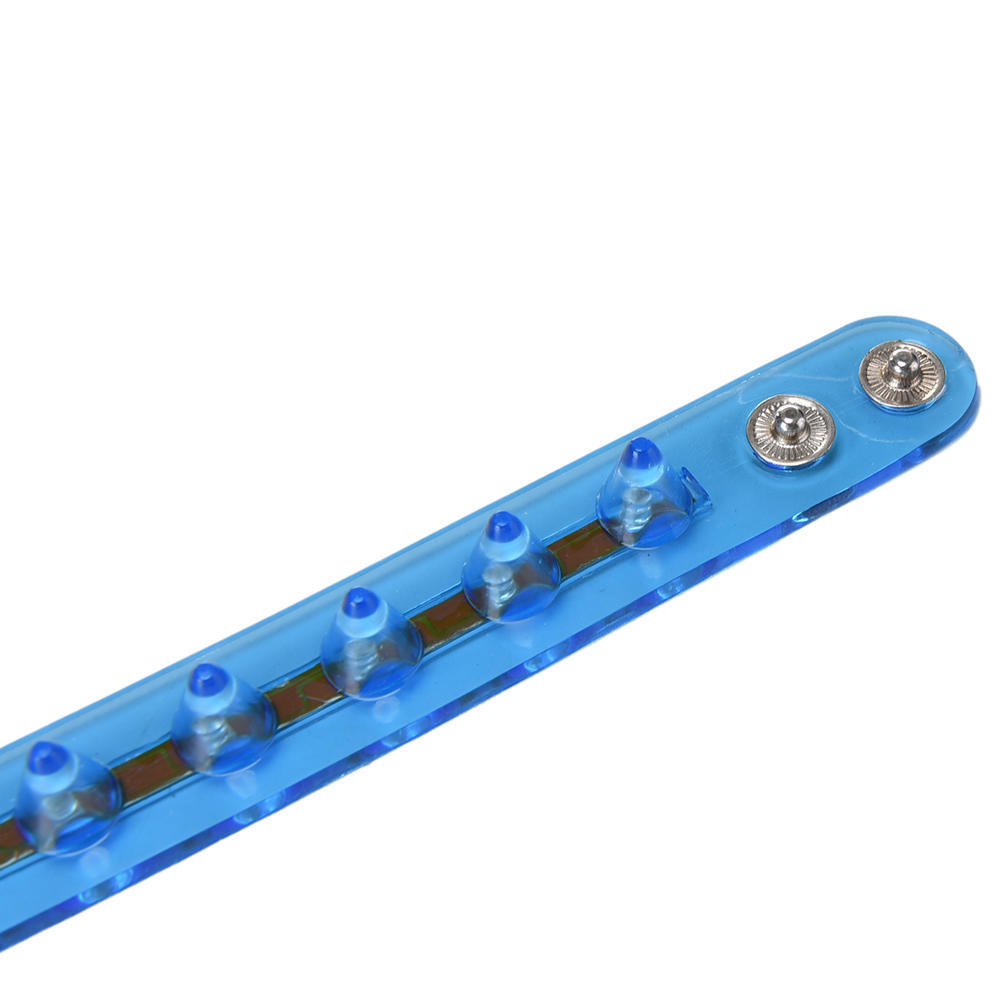 Buy Flashing Led Rivet Party Bracelet Wristband Dance Disco Bangle ...