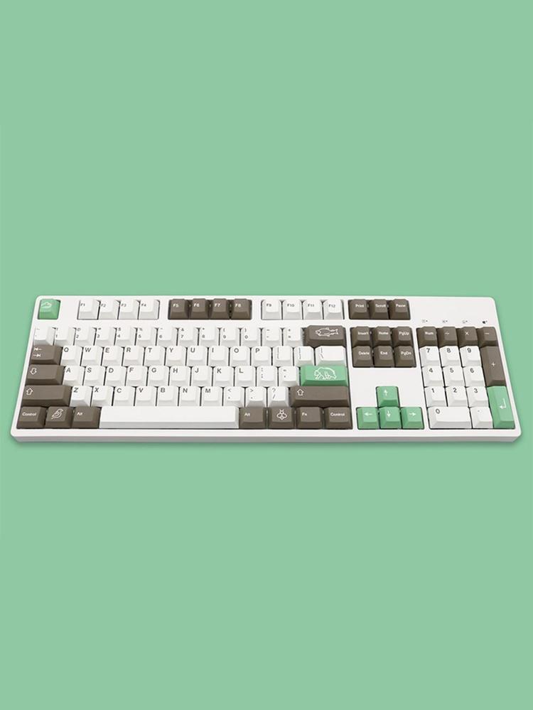 Cheap Neutral green keycaps for GMK Ursa Big bear full set of original ...