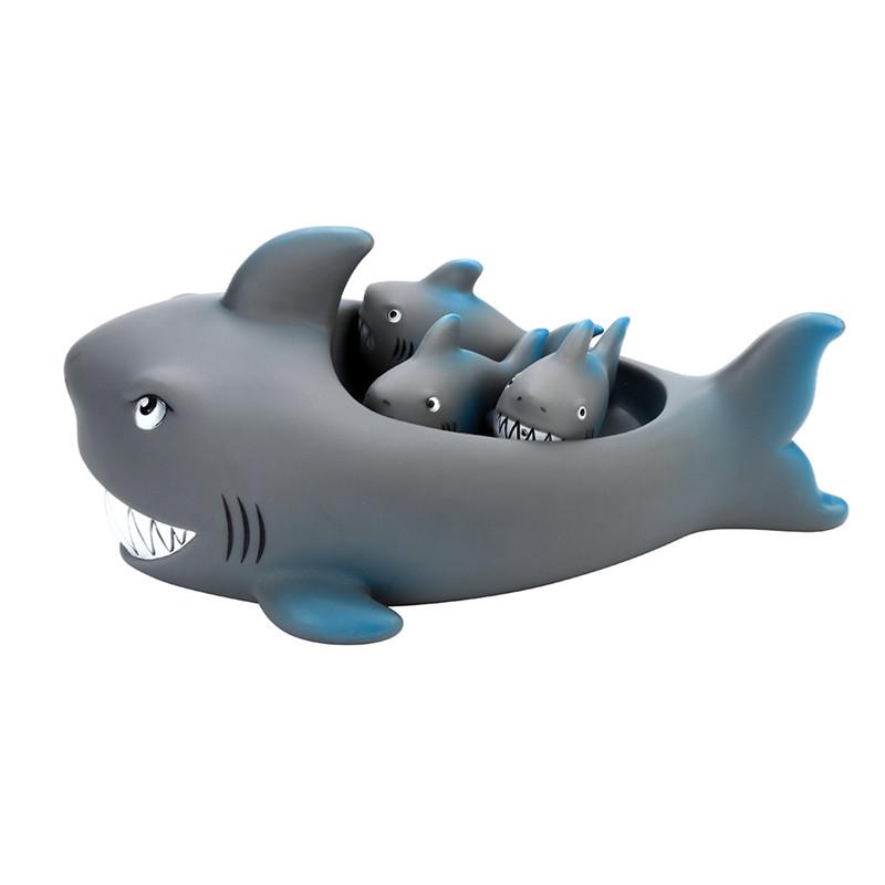 Buy Baby Floating Bath Tub Toy Rubber Shark for Family Bathtub at ...