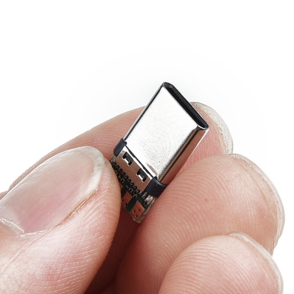 Buy Replacement Type-C Male Plug Set Solder Tablet USB 3.1 5pcs ...