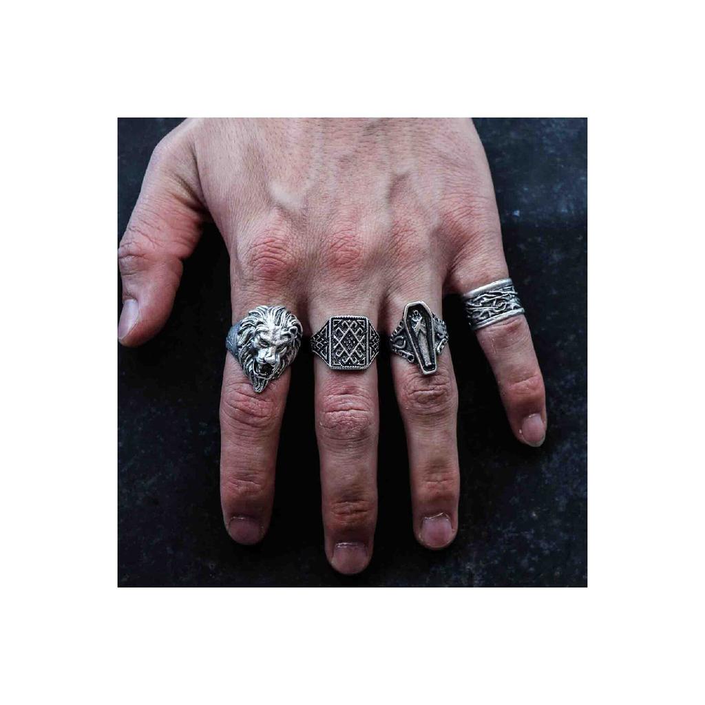 Купить Набор из 4 посеребренных регулируемых моделей женских и мужских ...