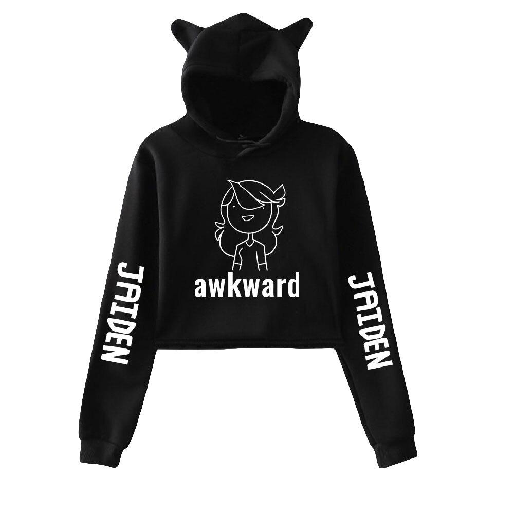 Buy Jaiden Animations Cat Ears Hoodie Women 'S Long -Sleeved Hooded ...