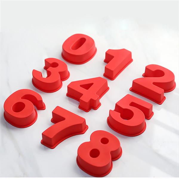 Buy Unique Shape Silicone Cake Mold Fondant Tool Cake Shop Dessert DIY ...