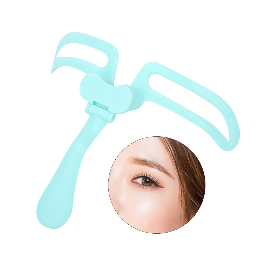 Buy Folding Handheld Eyebrow Card Adjustable Eyebrow Shaping Drawing ...