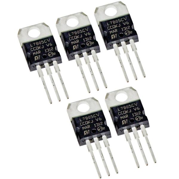 5Pcs 5V 1.5A Positive Voltage Regulator L7805CV In Antistatic Foam-buy ...