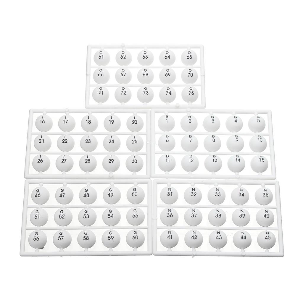 Buy 245Pcs Traditional Bingo Lotto Lottery Family Puzzle Game Cage Ball ...