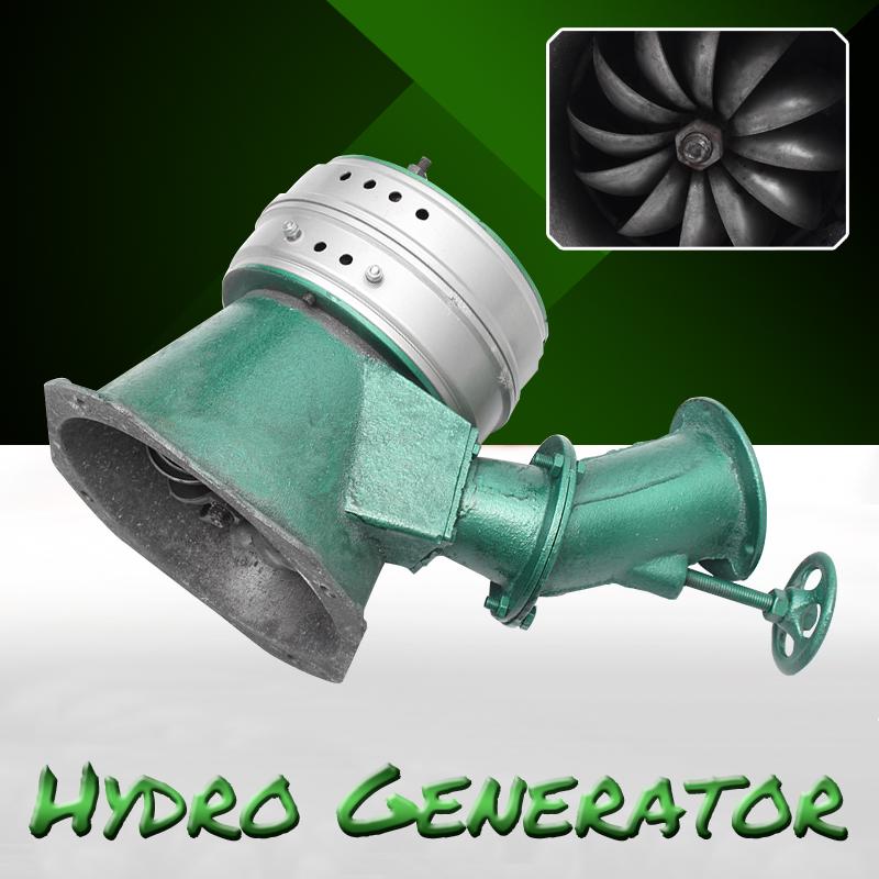 Buy Micro Hydro Generator Turgo Wheel 220 Volt 500 Watts 6-20M Head ...