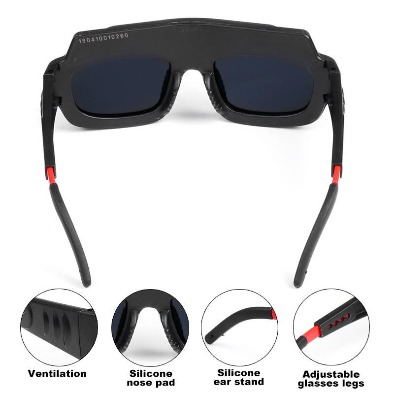 Buy 2019 Solar Powered Safety Welding Goggles Anti-Strong Light Anti ...