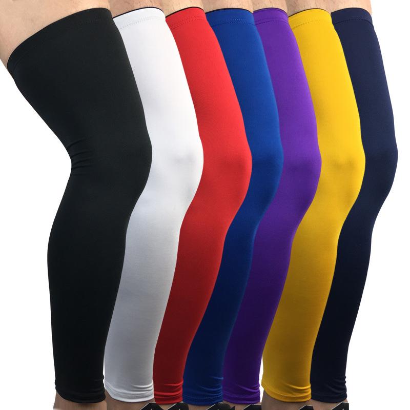 Buy Sports Knee Pads Breathable Long Protective Size Leg Pants Socks ...