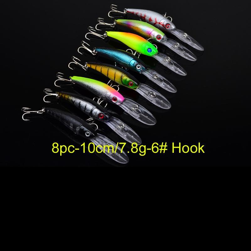 22PC Mino Road Ya Bait Set 3 Models 22 Colors Fishing Gear Bait DWMI022 – the best products in ...