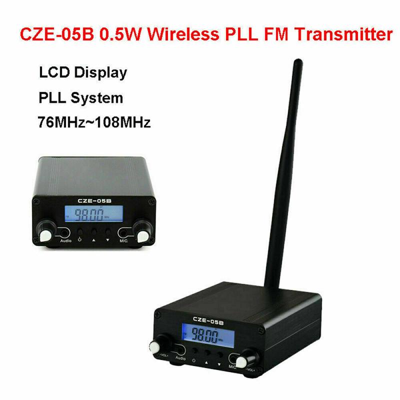 Buy Cze-05B 0.5W Wireless Pll Fm Transmitter 76Mhz~108Mhz Antenna Home ...