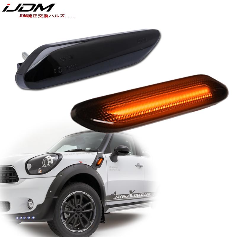 Smoked Lens Amber/White Switchback LED Side Markers For MINI Cooper R60 ...