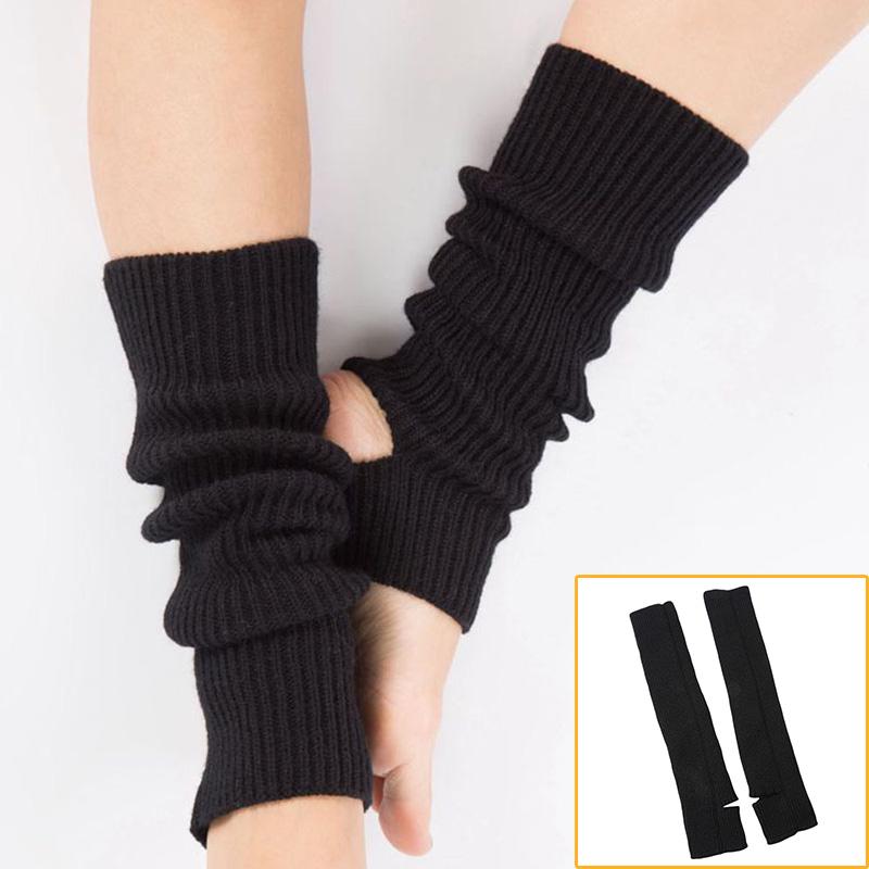 1 Pair Indoor Exercises Bodybuilding Socks Stretch Leg Warmers Boot ...